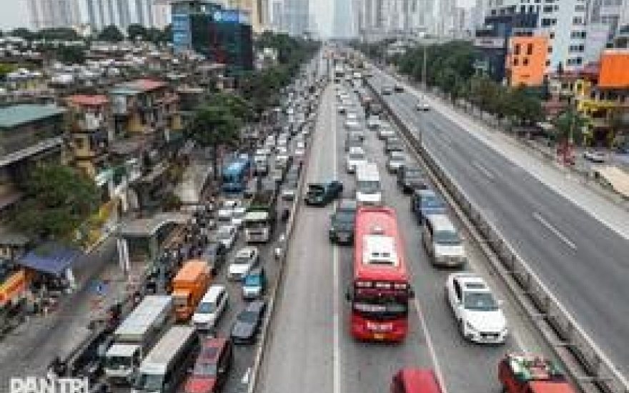 Hướng đi Pháp vân đi cầu Thăng Long cấm những loại xe nào | AI Hay ...