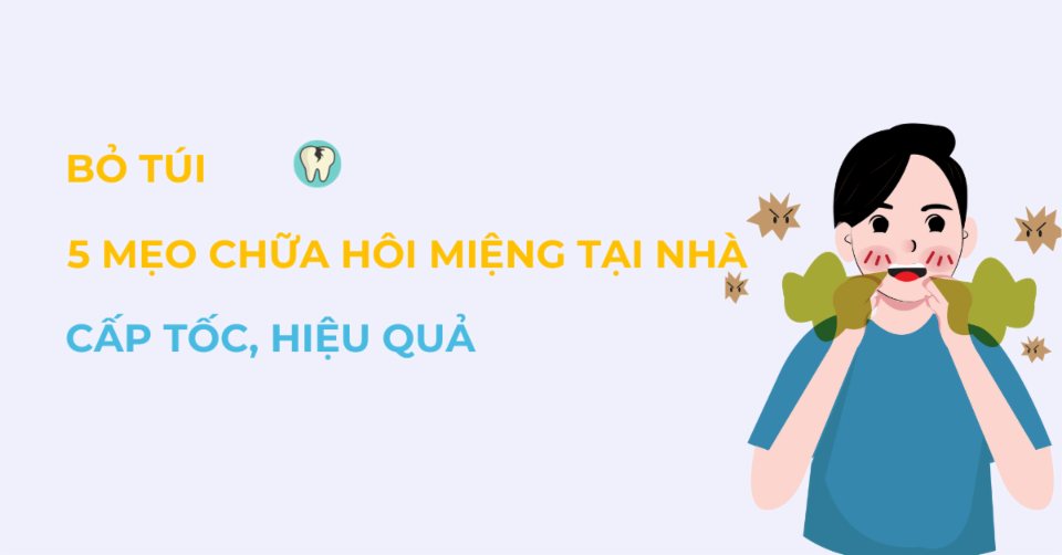 Cách chữa hôi miệng tại nhà | AI Hay - Hỏi ngay đáp hay