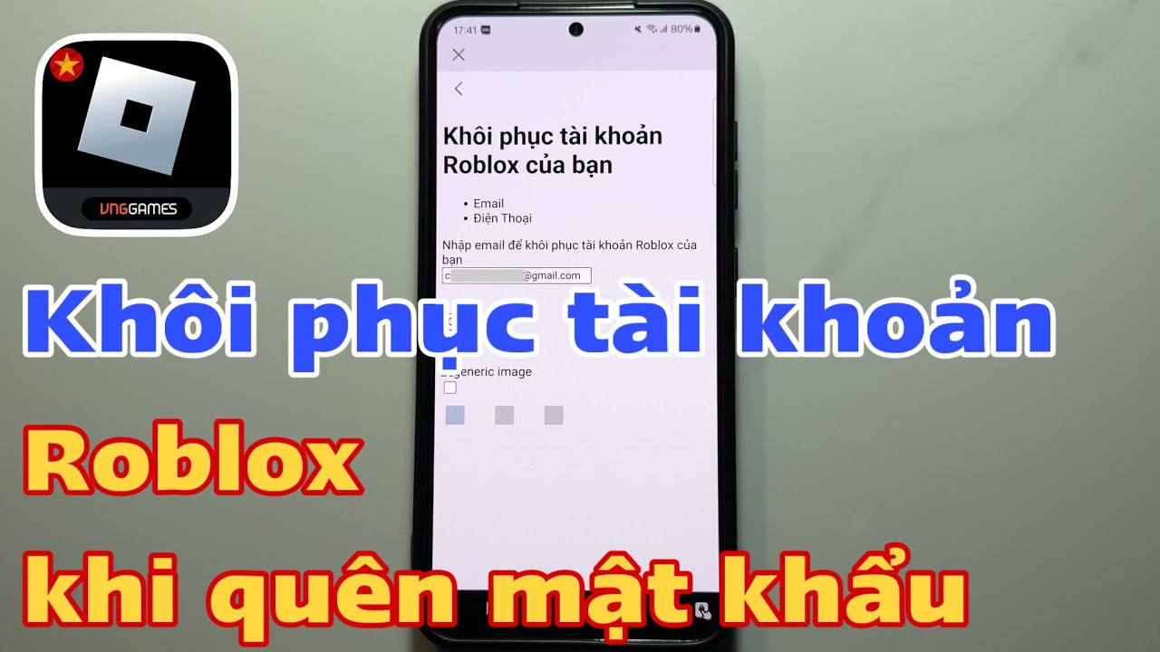 Làm sao khôi phục tài khoản Roblox khi không có email và số điện thoại ...
