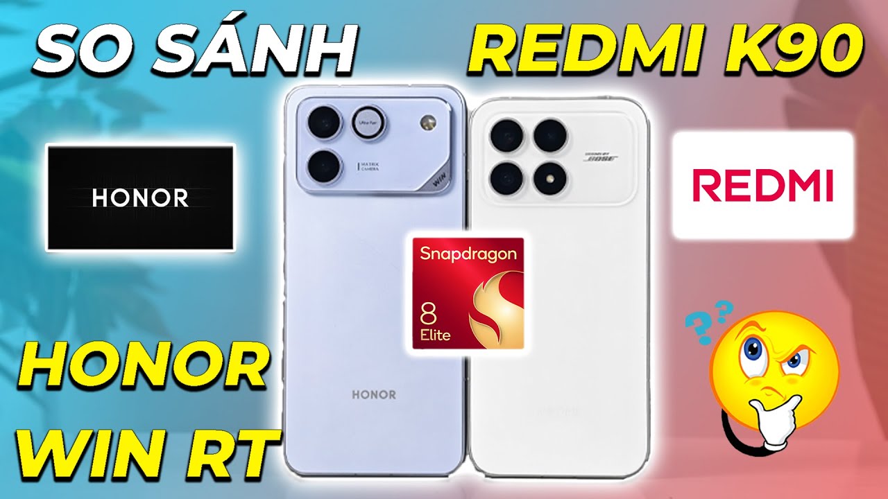 Redmi K90 và Honor WIN RT: Ai sẽ lên ngôi vương trong phân khúc cận cao ...