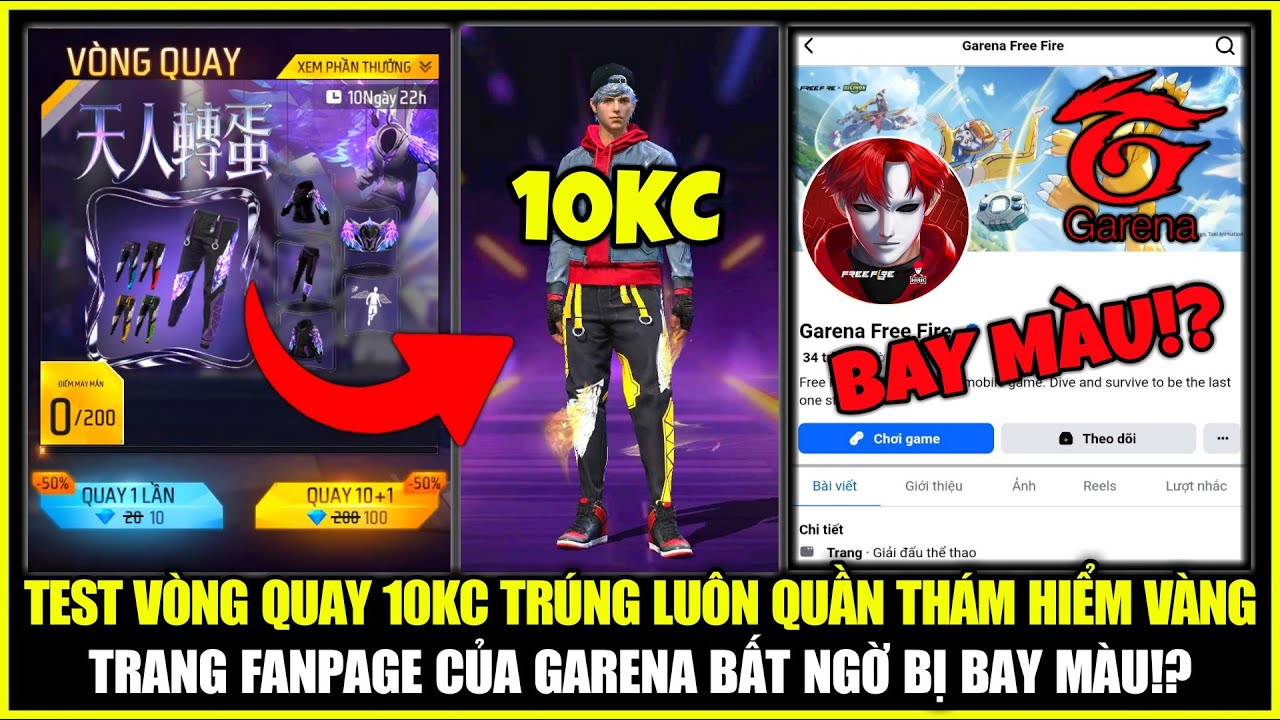 Việc quay 10 lần vòng quay vàng với 100 vàng trong Free Fire có vi phạm ...