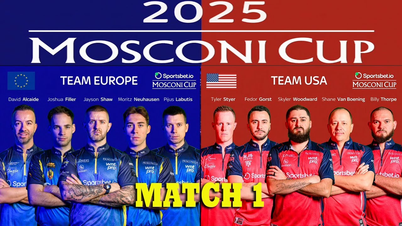 Mosconi Cup 2025: Team Châu Âu thắng 7-1 sau Ngày 2 như thế nào? | AI ...