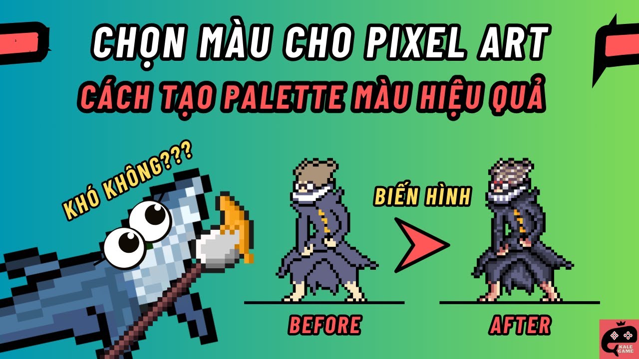 Màu sắc pixel art nào sẽ làm nổi bật đồ nội thất gỗ và tường màu kem ...