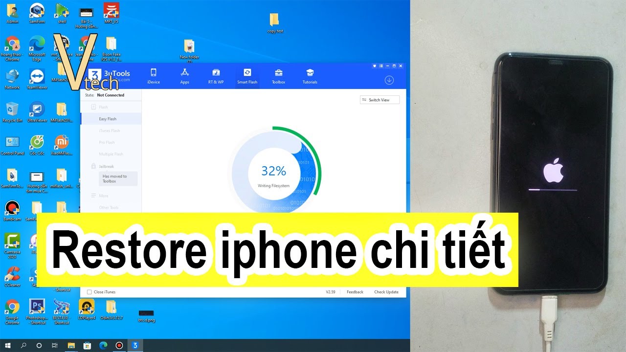 Quick Flash Mode và Restore thông thường trên 3uTools khác nhau như thế ...