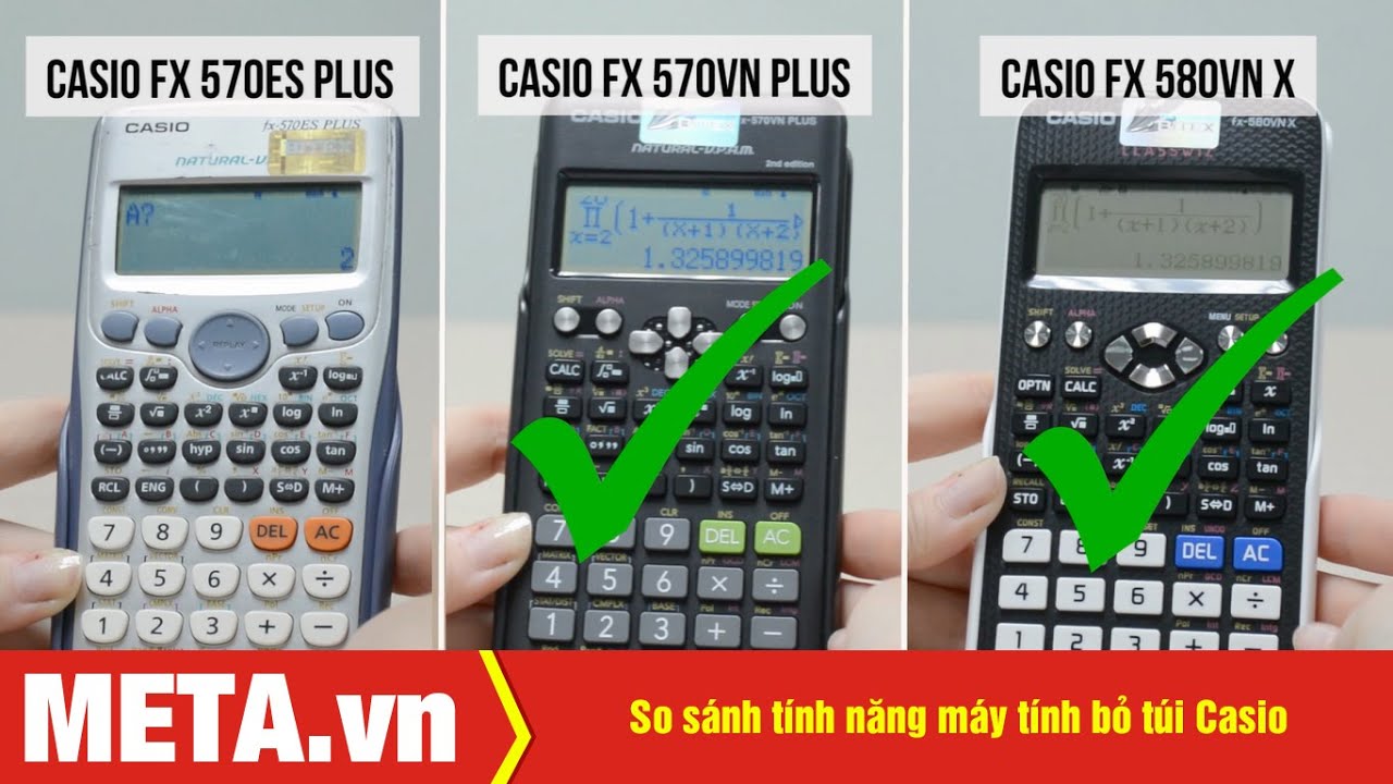 CÁC DÒNG MÁY TÍNH TOÁN HỌC SINH CẤP 2 VS 3 GIÁ 100K | AI Hay - Hỏi ngay ...