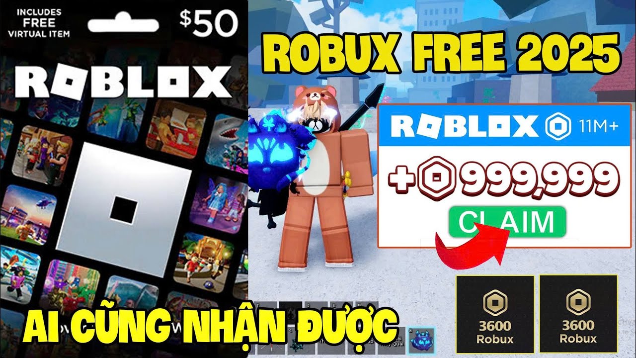 Cách nhận robux miễn phí năm 2025-2026 | AI Hay - Hỏi ngay đáp hay