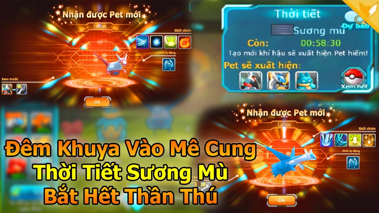 Trong "Poke Đại Chiến," tuyết rơi trong mê cung có những Pokémon nào ...