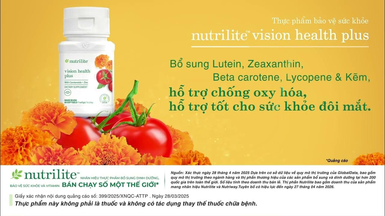 Nutrilite™ Vision Health Plus có thực sự hỗ trợ sức khỏe mắt và phù hợp ...