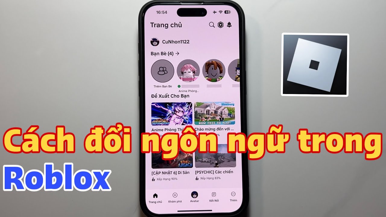 Roblox hiển thị tiếng Anh: Do cài đặt ngôn ngữ hay có nguyên nhân khác ...