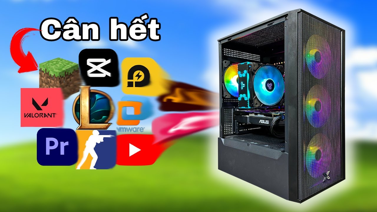 Với bộ PC 5 triệu liệu có thể cân tất được Minecraft hay không | AI Hay ...