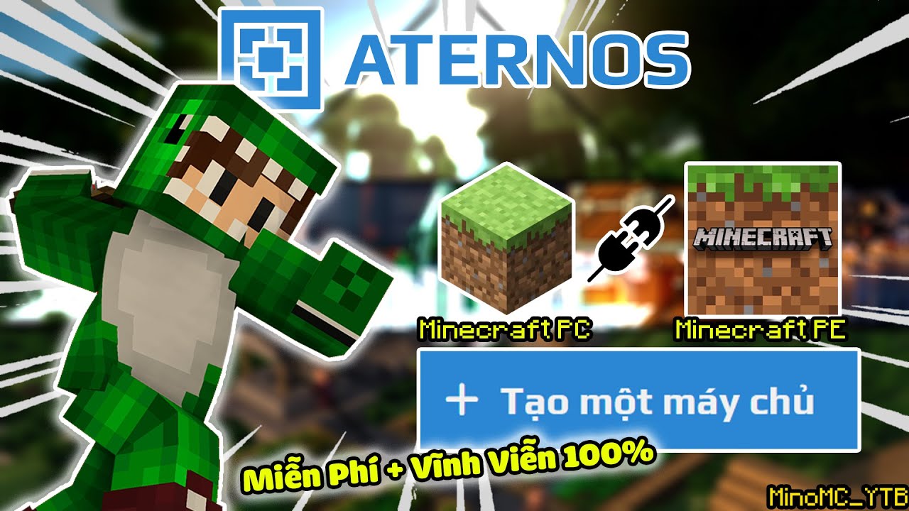 Đâu là những lựa chọn thay thế Aternos để tạo server Minecraft PE miễn ...