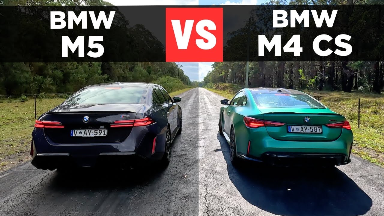 Đâu là sự khác biệt chính giữa BMW M4 Competition, M4 CS, M5 ...