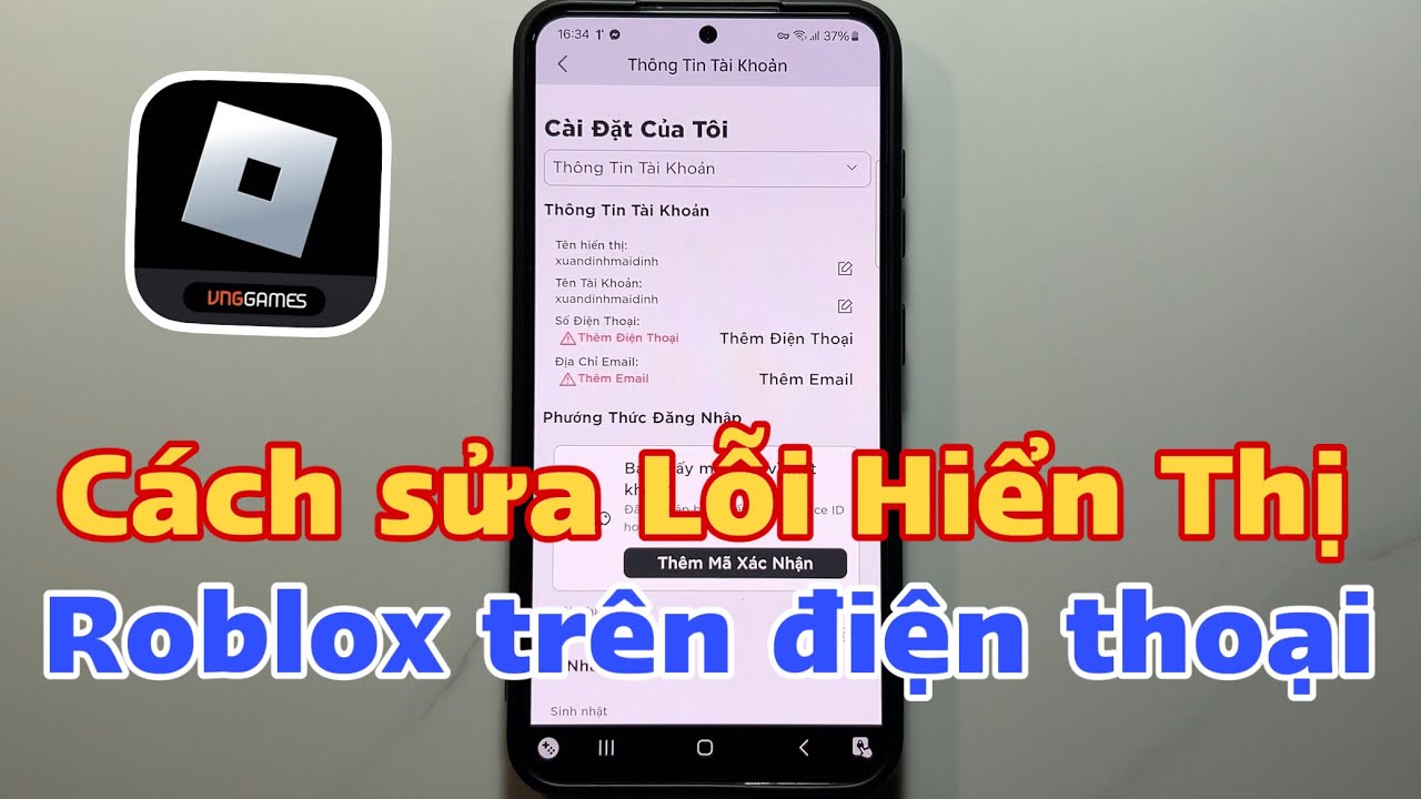 sao tôi vào chơi roblox Việt Nam mà màn hình của tôi lại không hiện bàn ...