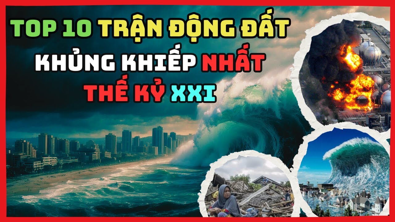 Hai trận động đất sóng thần nào đã gây ra những thảm họa kinh hoàng ...