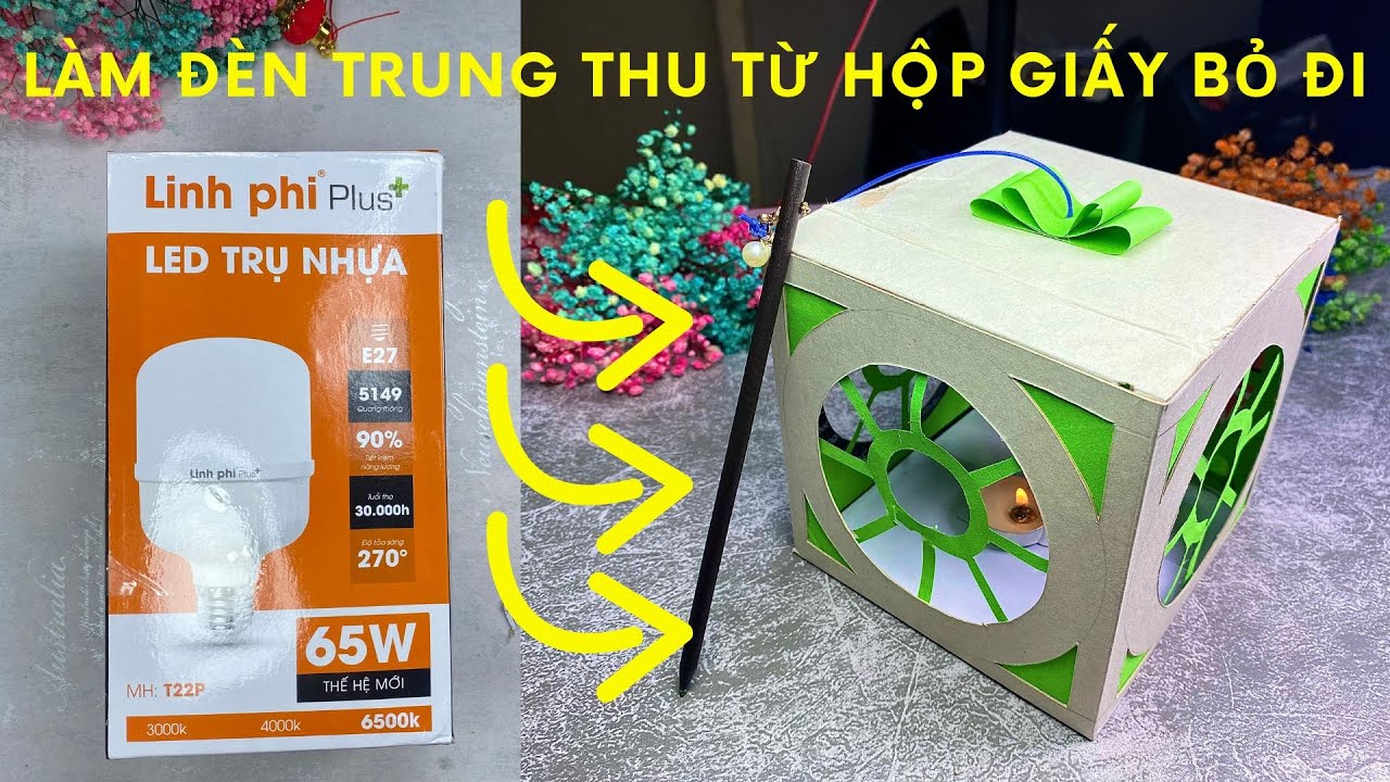 Cách làm lồng đèn bằng bìa cát tông | AI Hay - Hỏi ngay đáp hay