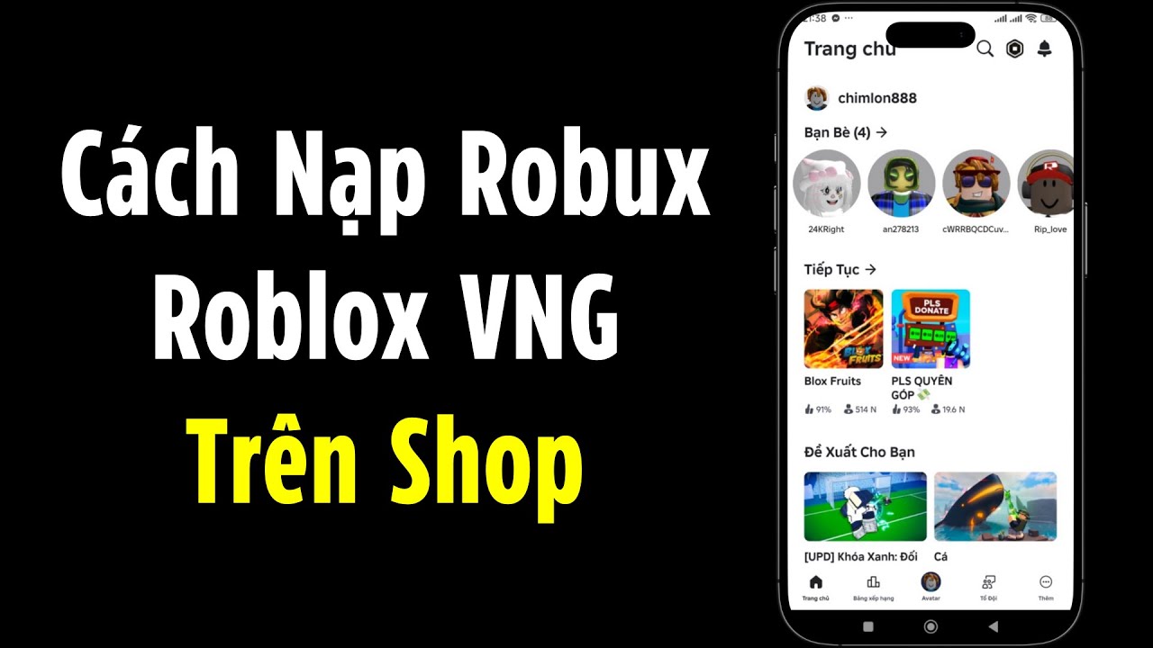 Cách nạp robux bằng shop vng ngân hàng | AI Hay - Hỏi ngay đáp hay