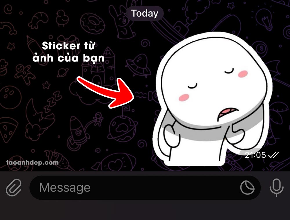 Làm sao để "hô biến" ảnh trên máy tính thành sticker Messenger độc đáo ...